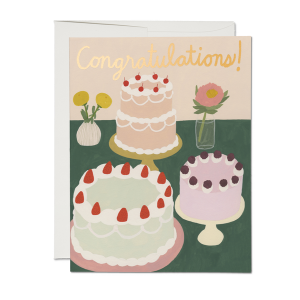 Congratulations Greeting Card – Clad